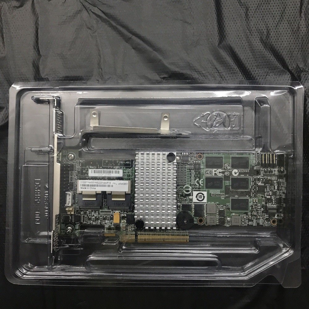 IBM ServeRAID M5015/LSI 2108 SAS RAID Controller 46M0829 46M0851= 9260 ...