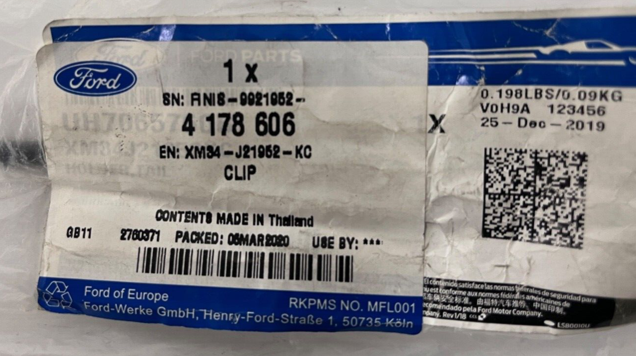 Genuine Ford Ranger EQ/ER Rear Side Panel Safety Strip 4178606 | eBay UK