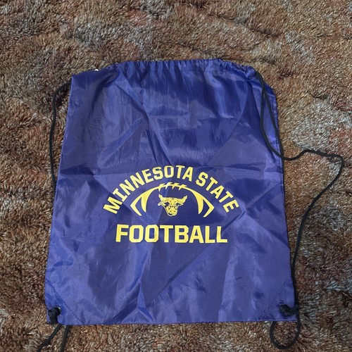 Minnesota State Football Drawstring Bag Mankato Mavericks Purple | eBay