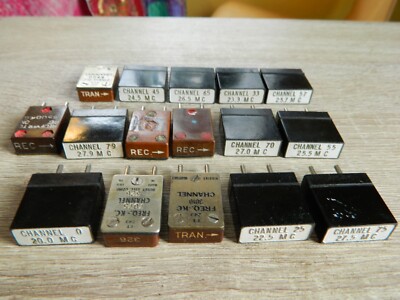 Lot of 16 Vintage Ham Radio Crystals~FREQ-KC 5500 Channel | eBay
