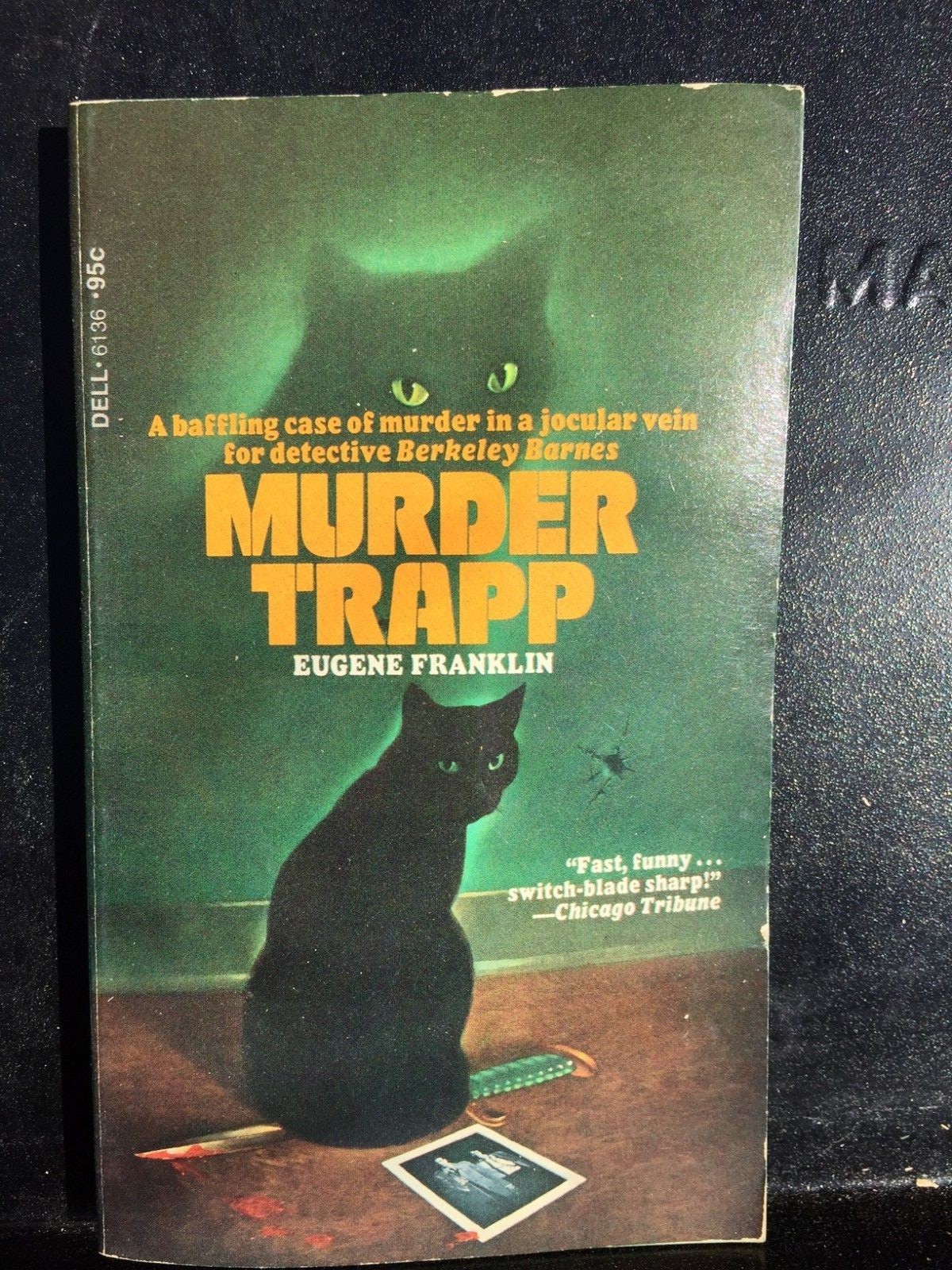 MURDER TRAPP by Eugene Franklin paperback PULP CRIME / Vintage Classic ...