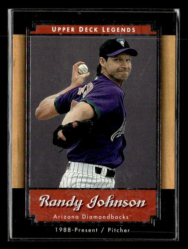 Randy Johnson 2001 Upper Deck Legends #62 Arizona Diamondbacks | eBay