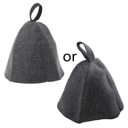 Wool Felt Sauna Hat Wall Hanging Space Saving Reusable Shower | eBay