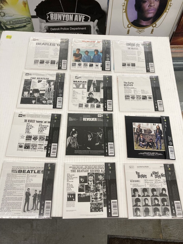 THE BEATLES SET OF 12 ALBUMS ON CD ARGENTINE PRESS MONO/STEREO | eBay