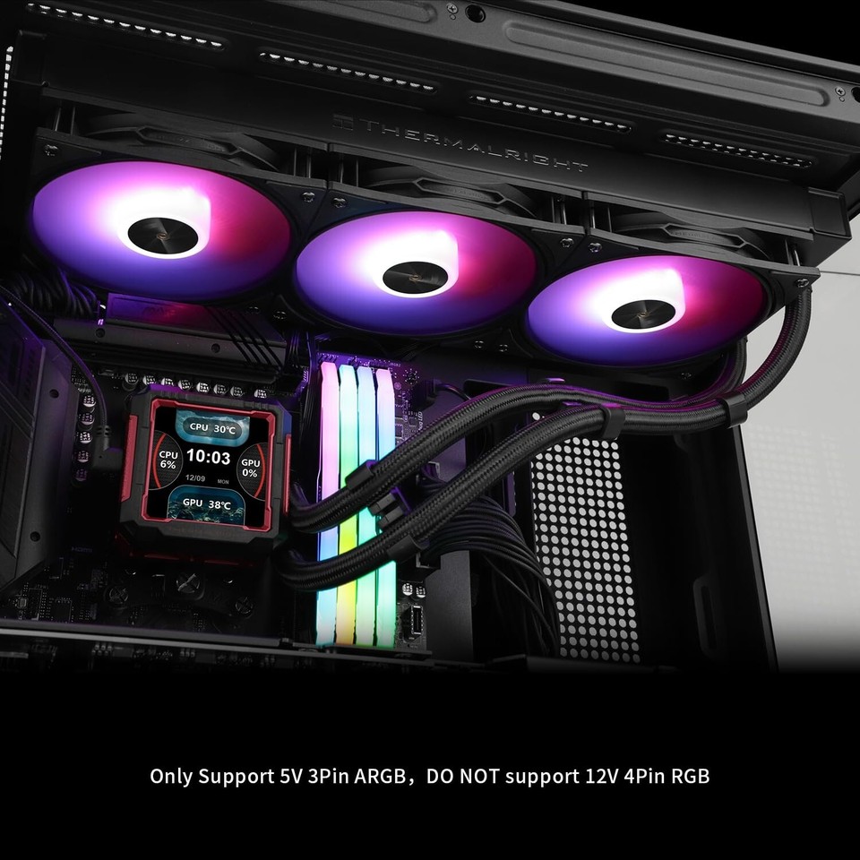 Thermalright FW PRO 360 ARGB RB CPU AIO Cooler,Computer Water Cooler System,IPS | eBay