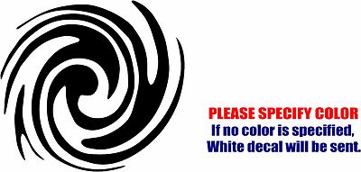 Hurricane Tornado Graphic Die Cut decal sticker Car Truck Window Bumper ...