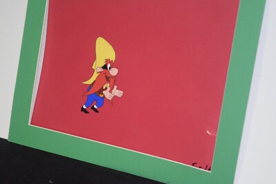Vintage Animation Yosemite Sam Animation Production Cel | eBay
