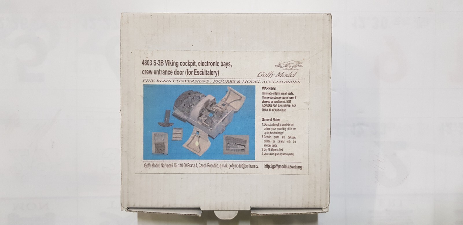 Goffy Model 1/48 S-3B Viking Cockpit,Electronic bay,Crew Entrance door ...