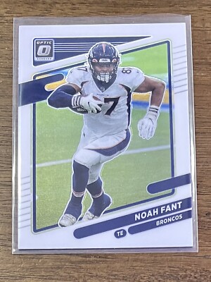 2021 Donruss Optic Noah Fant #28 Broncos | eBay