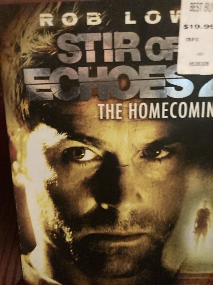 Stir Of Echoes 2 The Homecoming Widescren Dvd With Slipcover Rob Lowe ...