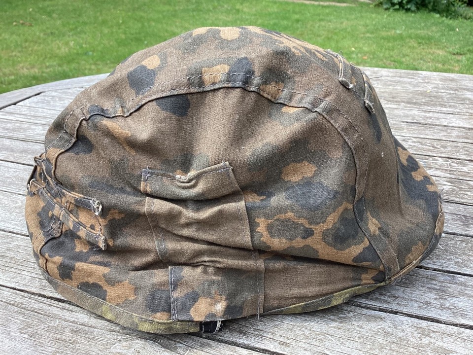 ww2 eastern front german oak leaf pattern combat Waffen helmet cover | eBay
