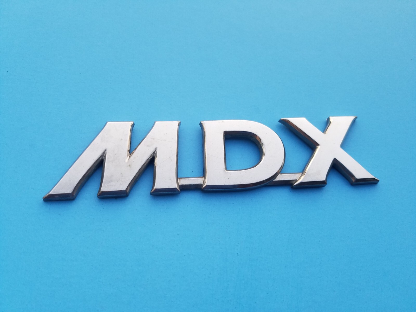 00 01 02 03 04 05 06 ACURA MDX CHROME REAR EMBLEM LOGO BADGE SYMBOL ...