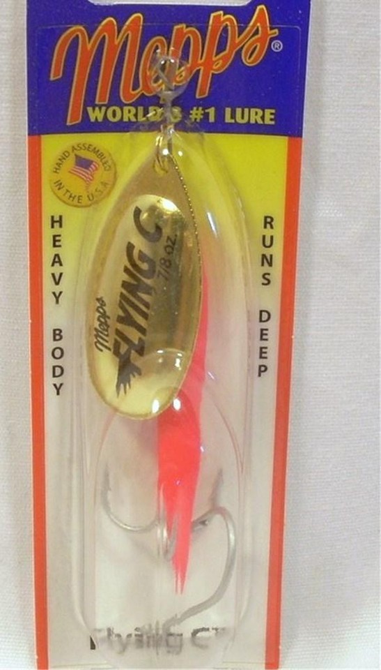 Mepps Flying C Spinner Spinnerbait 5/8 Oz Salmon Fishing Lure Choice of ...