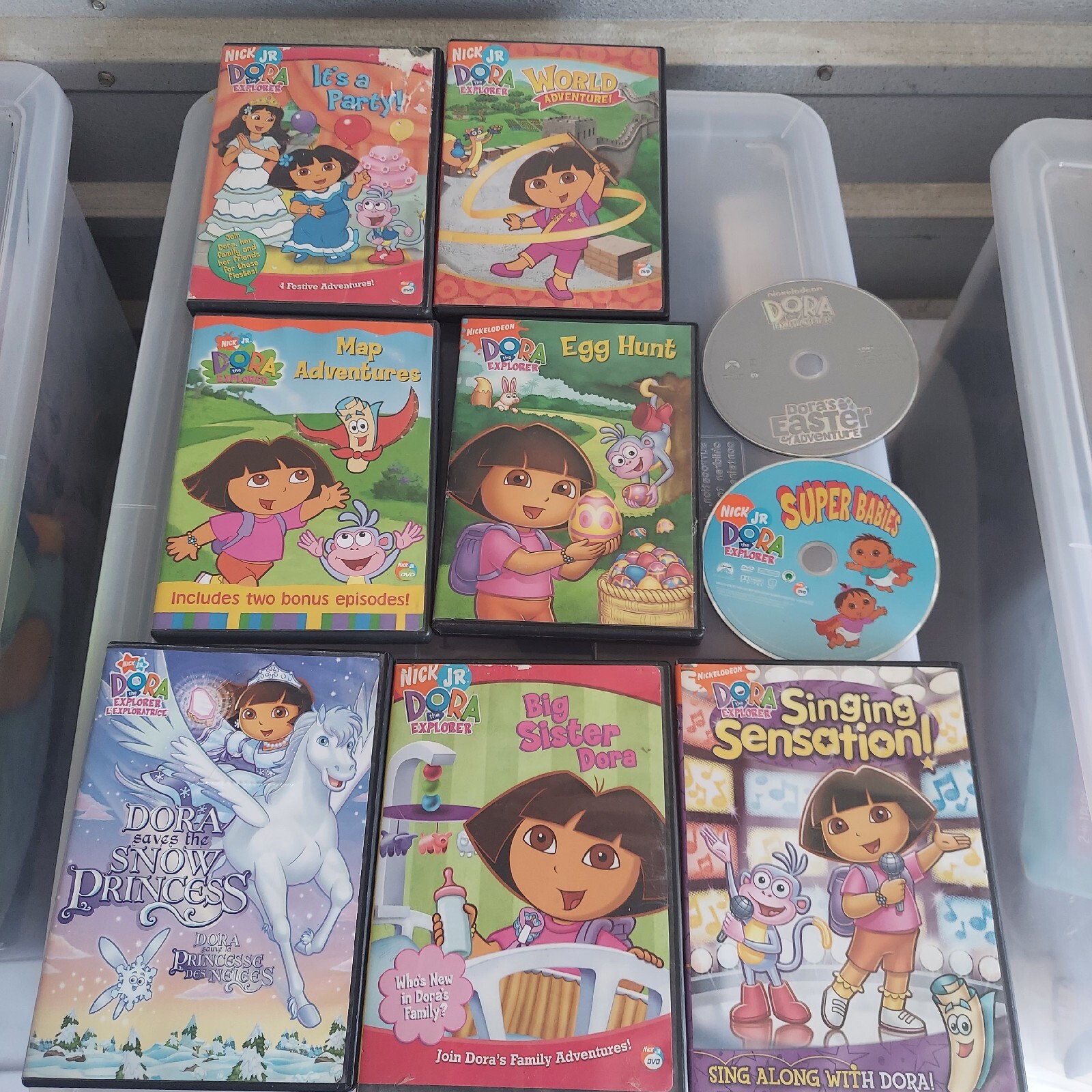 Dora the Explorer Nick Jr DVD Lot of 10 | Grelly USA