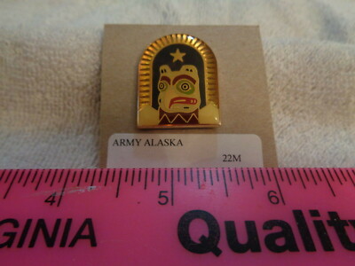 Army Alaska 22M Unit Crest, DI, DUI (DRAW#J8) | eBay