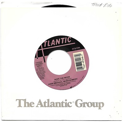 MONTGOMERY, John Michael (Rope The Moon) Atlantic 7-87248 | eBay