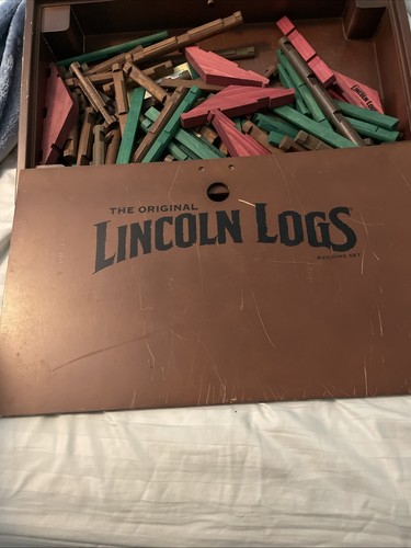 The Original Lincoln Logs Building Set Box Collector's Edition 2000 ...