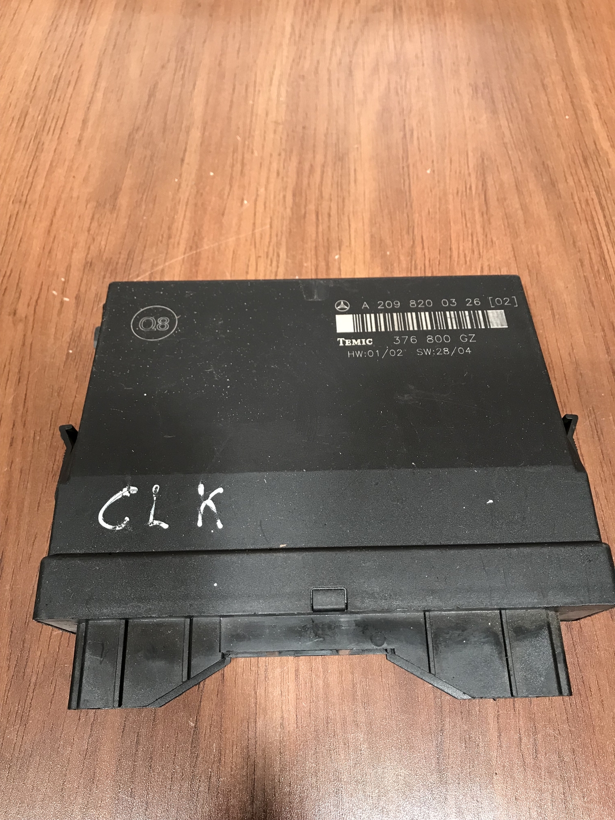 Mercedes Comfort Control Unit Module A2098200326 376800GZ 376 800 GZ ...