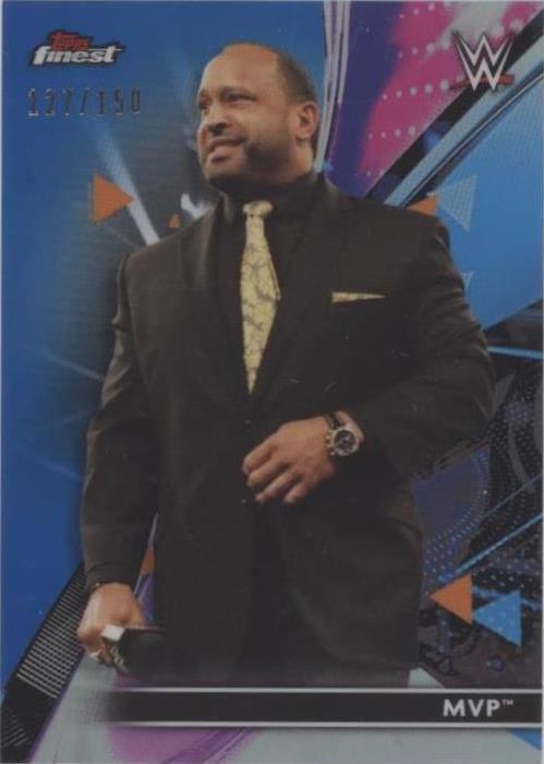 2021 Topps Finest WWE - MVP #24 Blue Refractor /150 for sale online | eBay