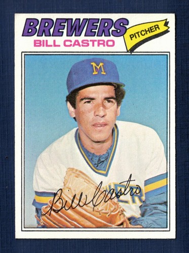 1977 Topps Bill Castro #528 Milwaukee Brewers NM | eBay