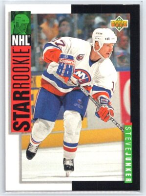 1993 Upper Deck Steve Junker #241 SR, RC Rookie New York Islanders | eBay