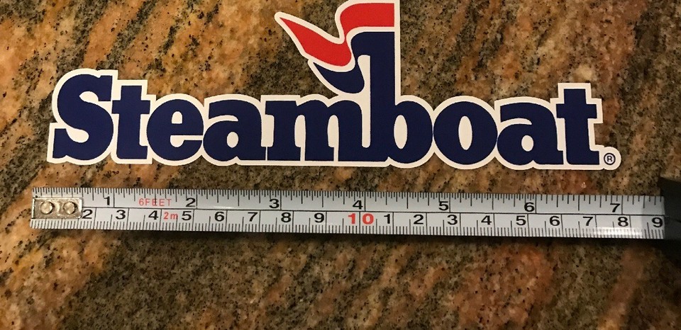 Steamboat Ski Sticker - Skiing Snowboard Mountain Sports Colorado ...