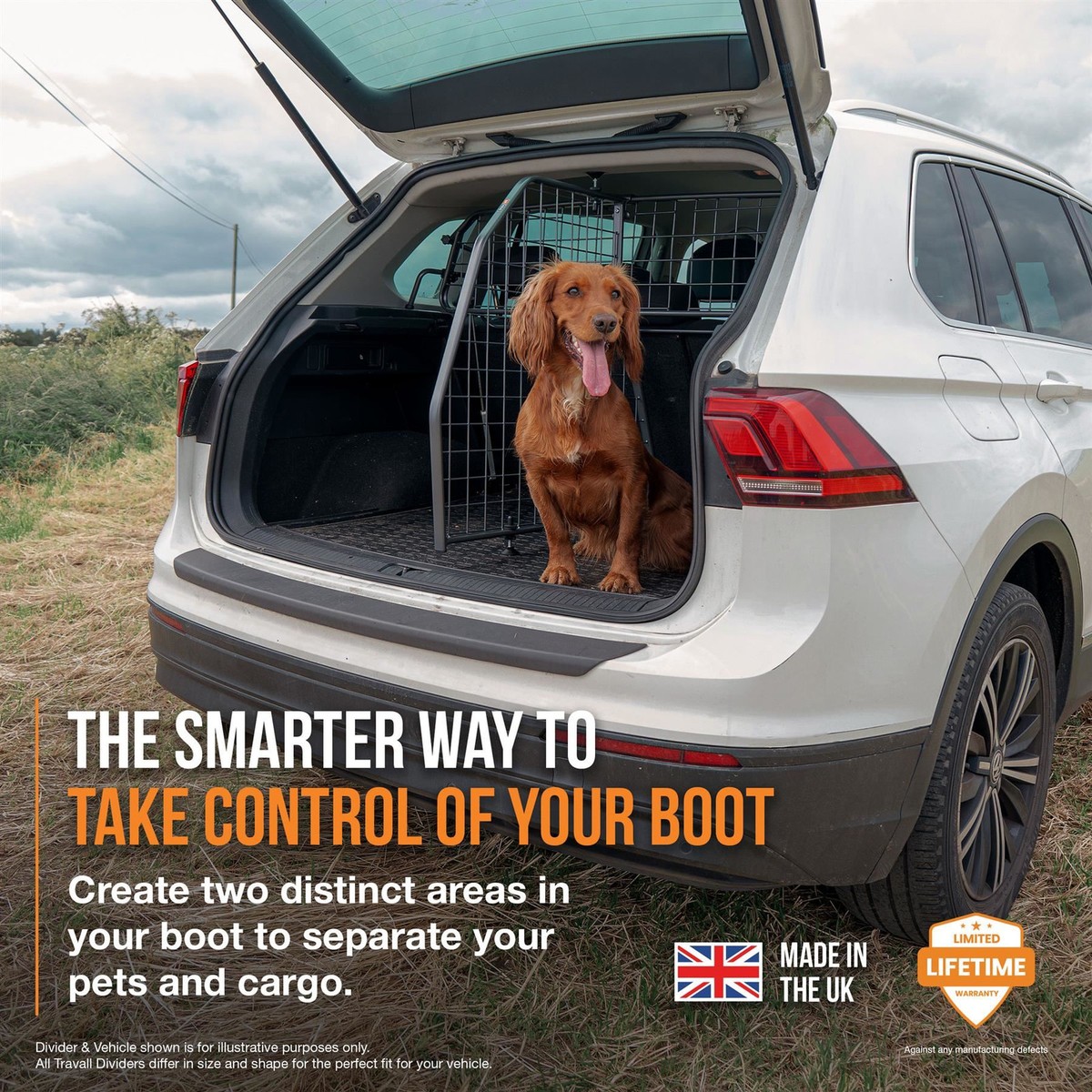 Vehicle Dog Barriers TRAVALL Car Dog Guard For BMW X1 2009-2015 ...