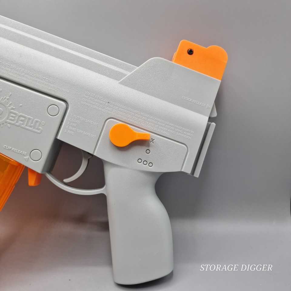 Splat R Ball Gel Ball Water Bead Blaster Gun Toy Fully Automatic, Gray ...