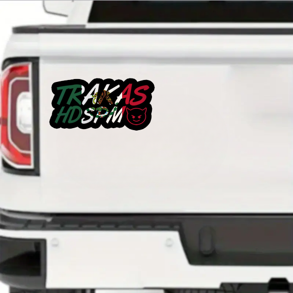 Trakas HDSPM Car Decal | Trakas Sticker | Vinyl Stickers | Mexico Flag ...