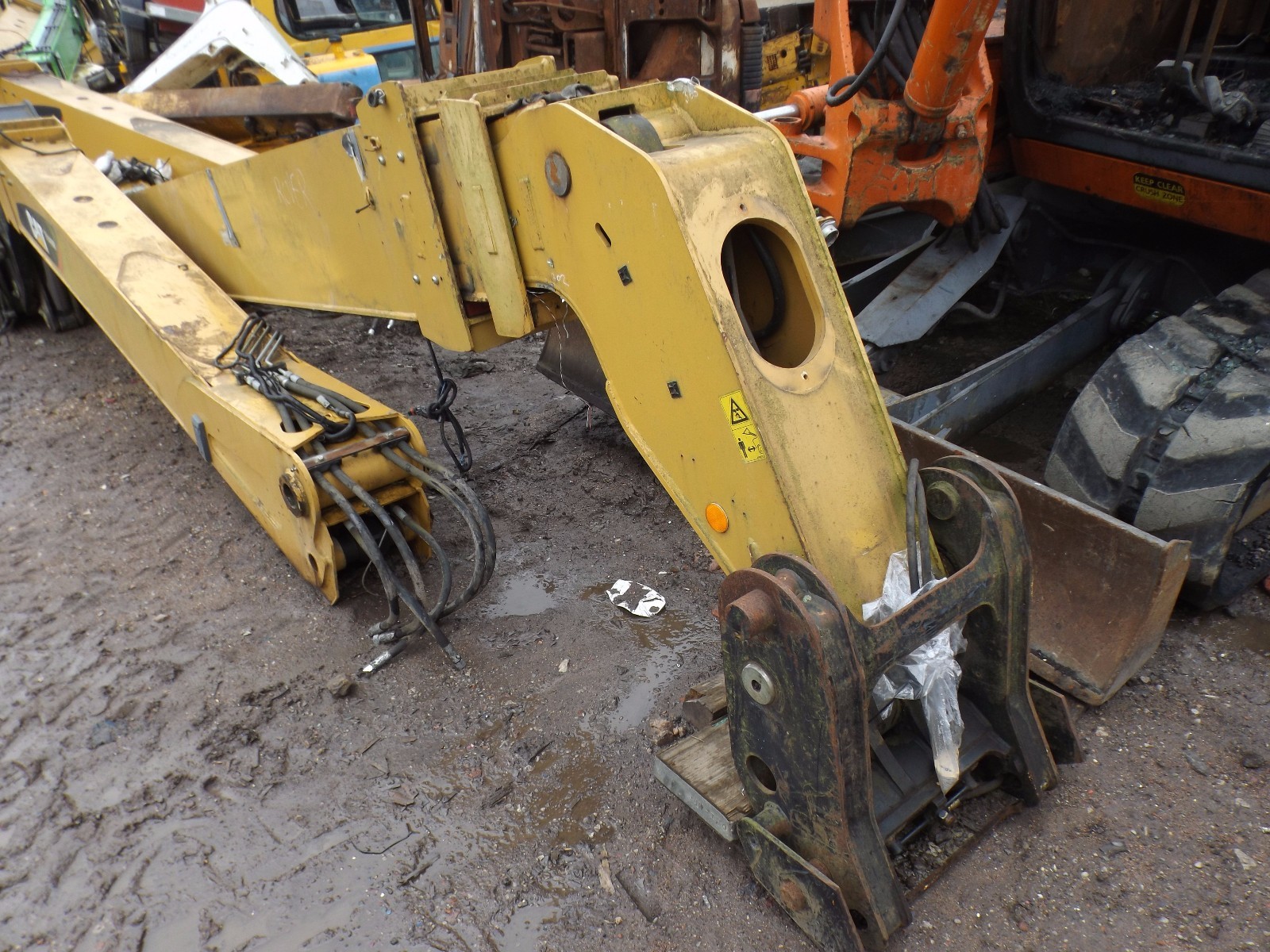 Caterpillar Telehandler Twin Extension Complete Boom Arm & Carriage ...