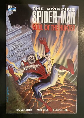 AMAZING SPIDER-MAN SOUL OF THE HUNTER (Marvel 1992) TPB DeMatteis/Zeck ...