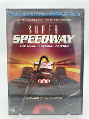 IMAX - Super Speedway (DVD, 2006, 2-Disc Set) Paul Newman Open wheel ...