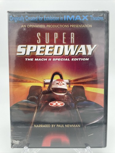 IMAX - Super Speedway (DVD, 2006, 2-Disc Set) Paul Newman Open wheel ...