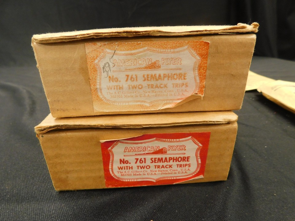 AMERICAN FLYER SEMAPHORES IN ORIGINAL BOXES | eBay