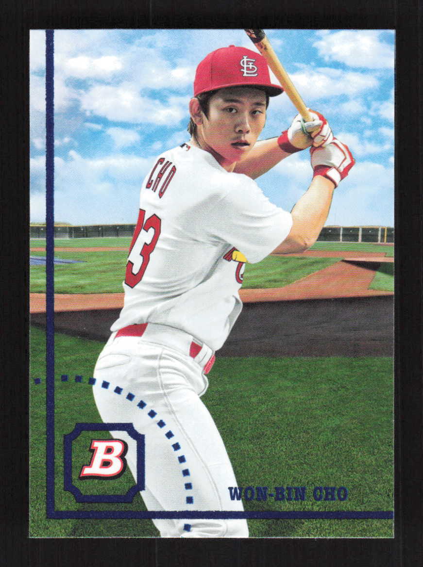 Won-Bin Cho 2022 Bowman Heritage Prospects St. Louis Cardinals #BHP-134 ...