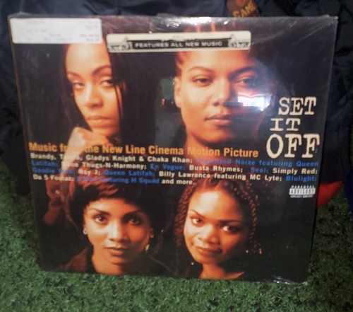 Set It Off Soundtrack LP OST SS Queen Latifah Busta Rhymes Bone Thugs N ...