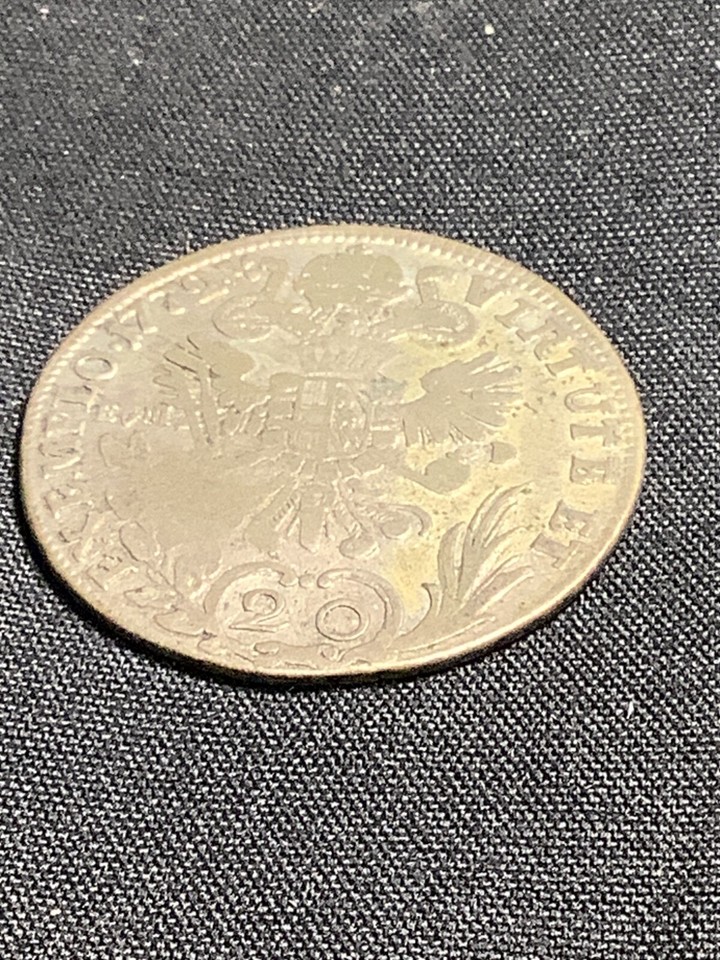 Austria 1765 BH EVM D 20 Kreuzer Silver Coin Franz I KM-2028 | eBay