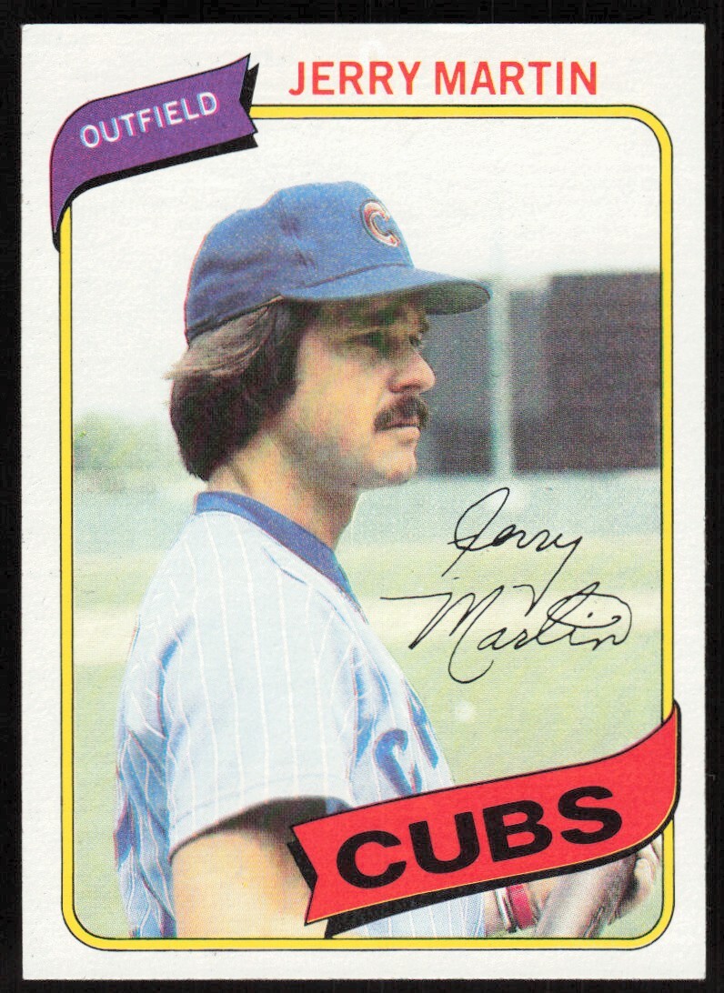 1980 Topps Jerry Martin Chicago Cubs #493 | eBay