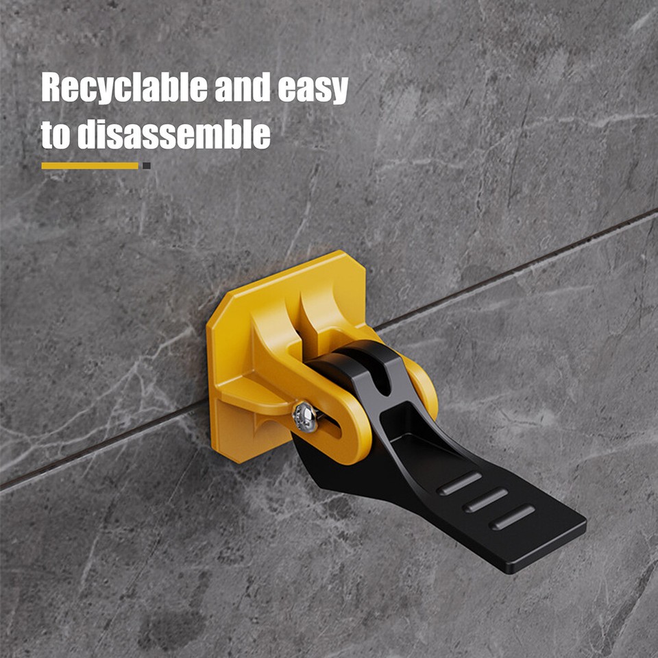 50-200PCS Tile Leveling System Kit Reusable Tile Spacer Wall Floor ...