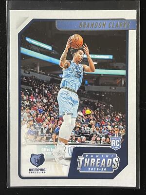 2019-20 Panini Chronicles #97 Brandon Clarke Threads RC Memphis ...