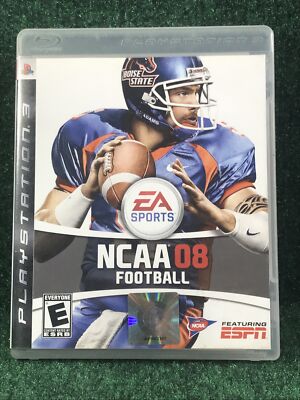 NCAA Football 08 (Sony PlayStation 3 PS3, 2007) Complete w/ Manual CIB ...