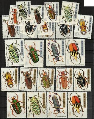 Burundi Stamp 306-321, C110-C118 - Beetles and Weevils | eBay
