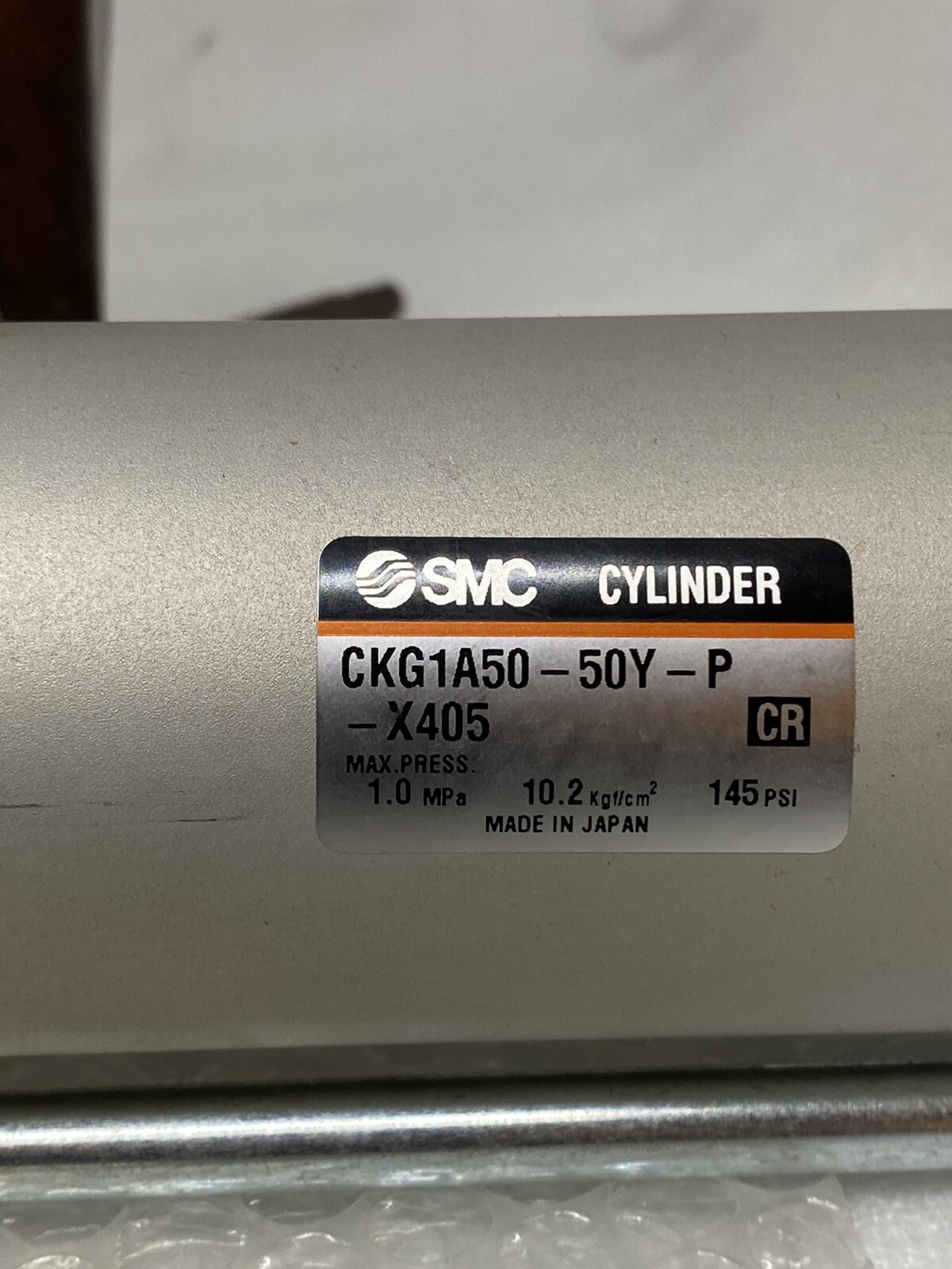 SMC CKG1A50-50Y-P-X405 Clamp Cylinder with Magnetic Auto Switch 50B/50S ...