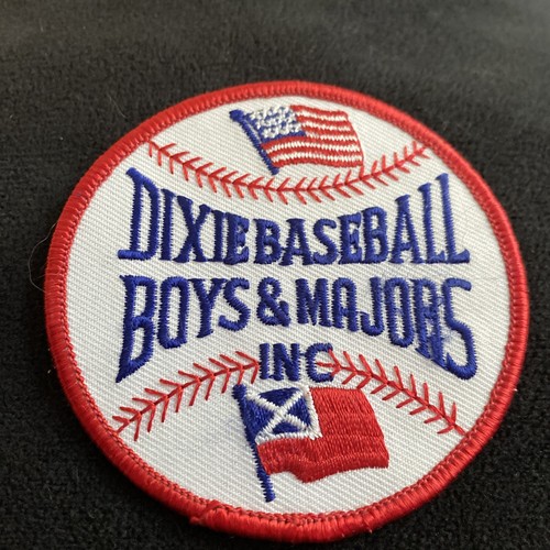 VTG DIXIE BASEBALL Boys & Majors Iron On Patch | eBay