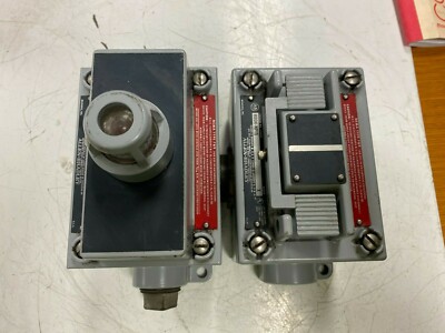 👀 NEW ALLEN BRADLEY LIGHTED HAZ LOC CONTROL STATION 800H-2HXR7 / 800H ...