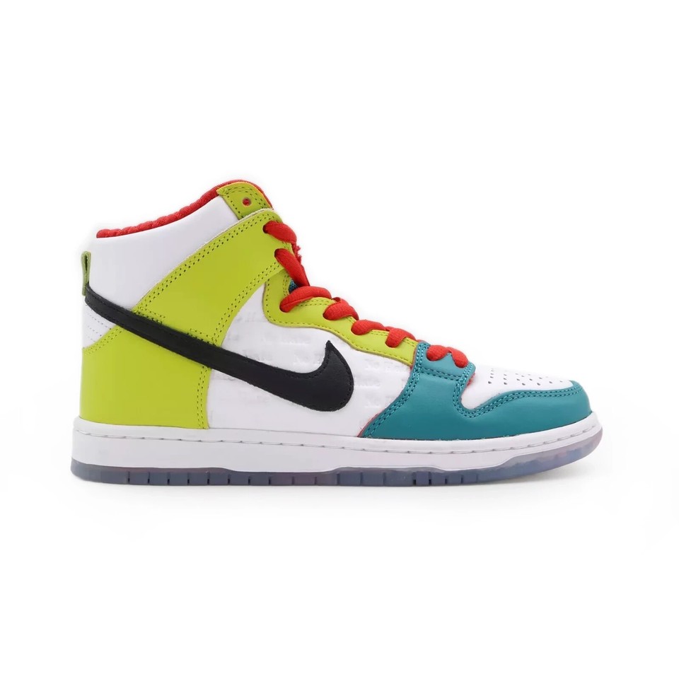 DH7778-100 Nike SB Dunk High Pro froSkate All Love White Metallic (Men ...