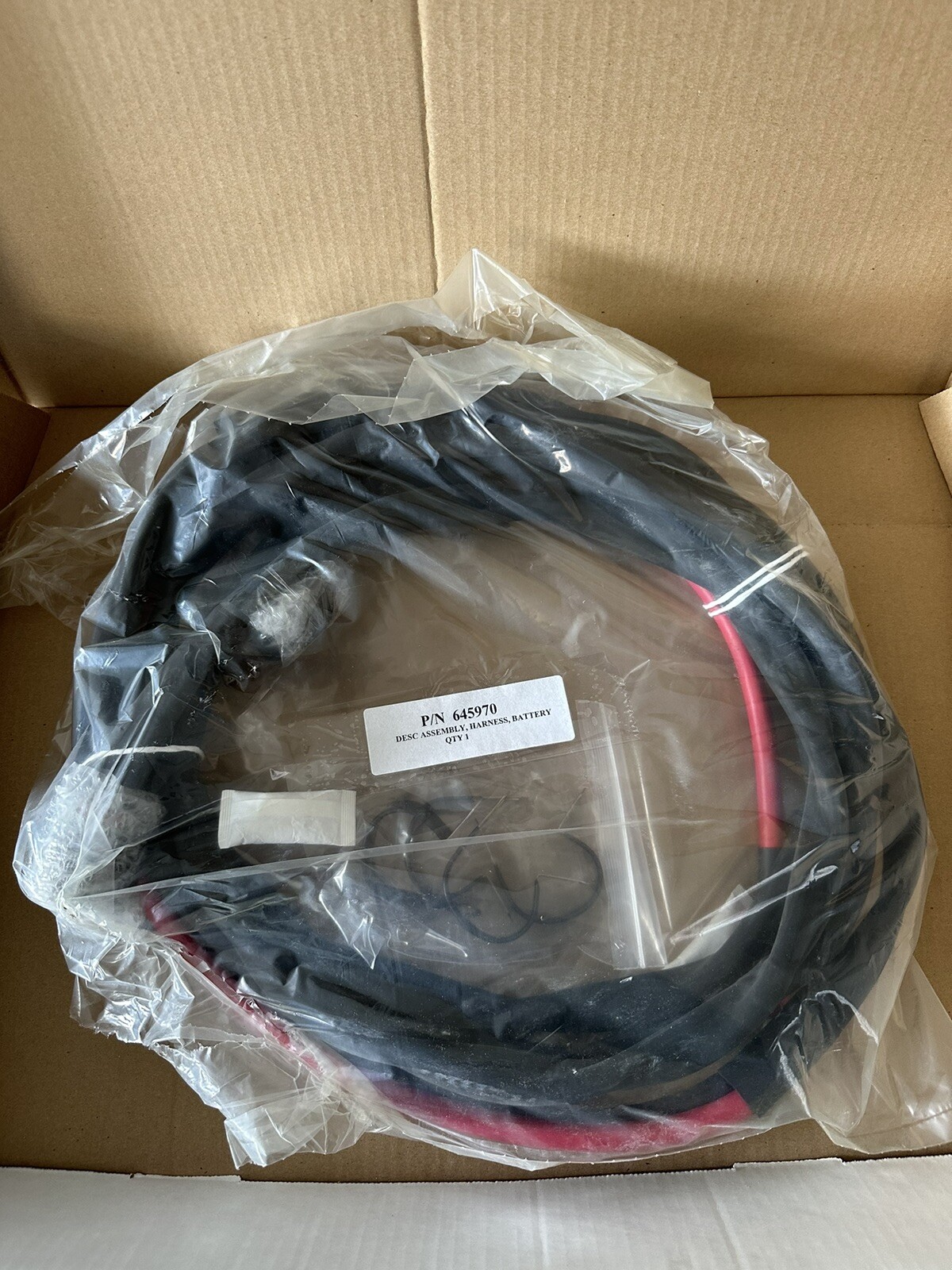 MILITARY HMMWV POWER CABLE BATTERY WIRE HARNESS 645970 6150-01-581-6704 ...