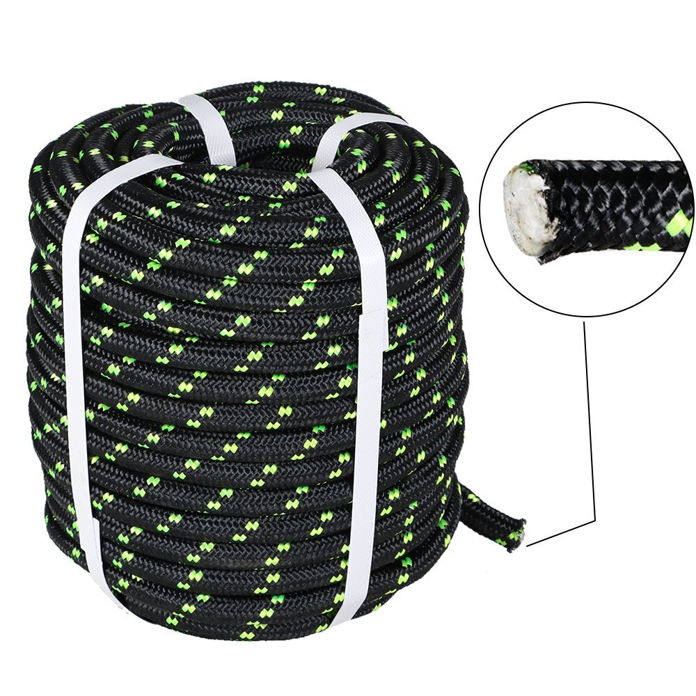 1/2" x 100' Arborist Bull Rope Tree Rigging Line Utility Rope 6180lbs ...