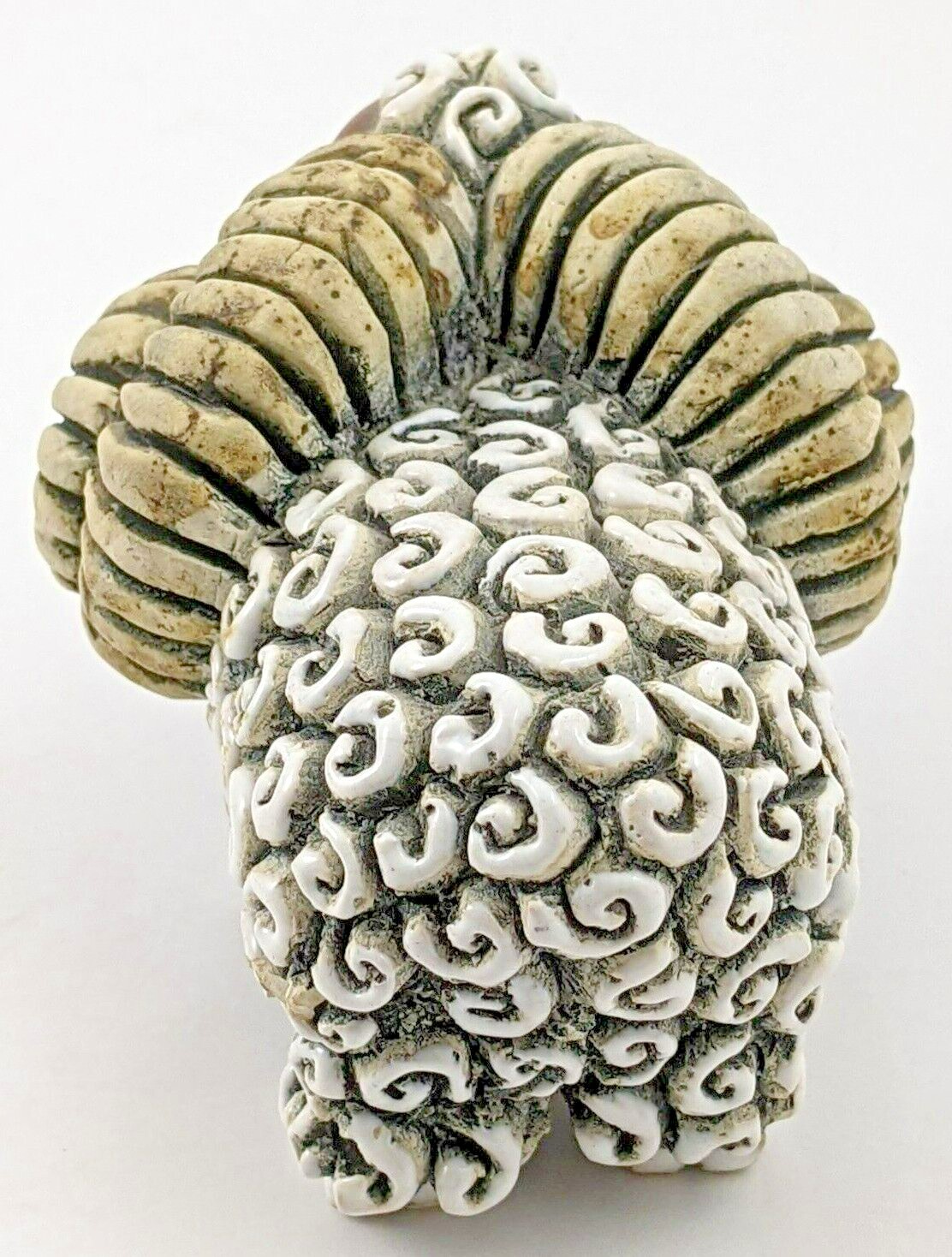Artesania Rinconada Hand Carved Pottery Ram Figurine Uruguay Retired | eBay