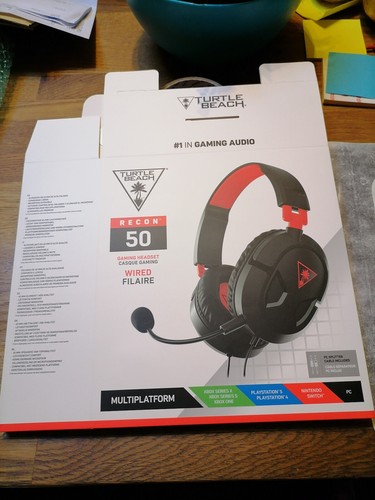 Boite Vide Turtle Beach RED Recon 50 | eBay